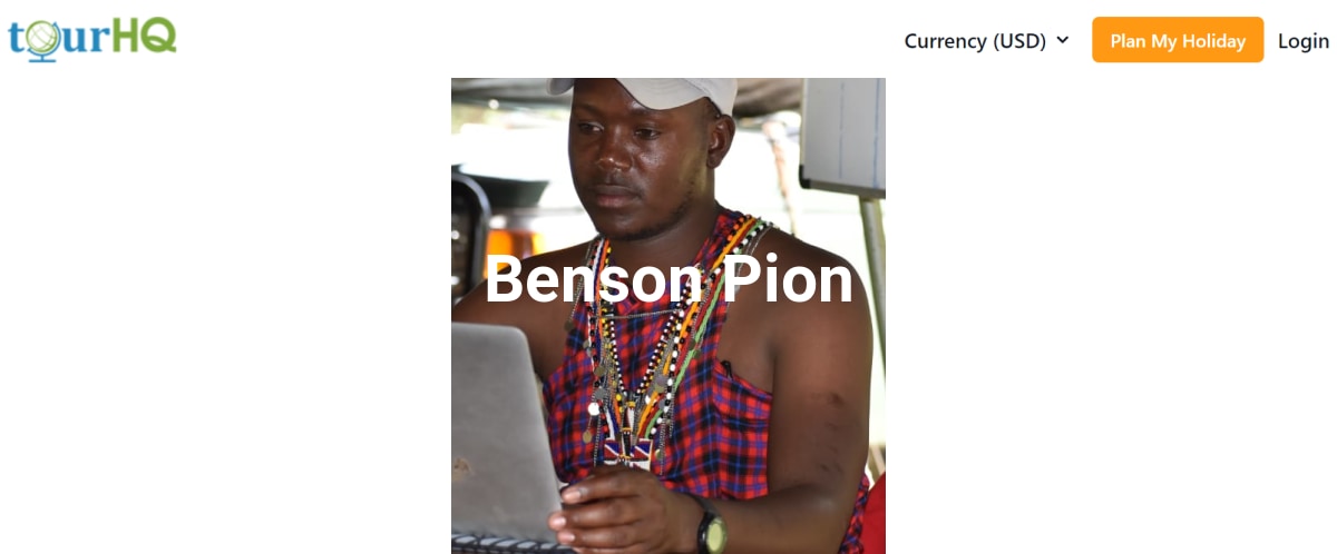 Benson Pion Private Tour Guide in Narok, Kenya - tourHQ